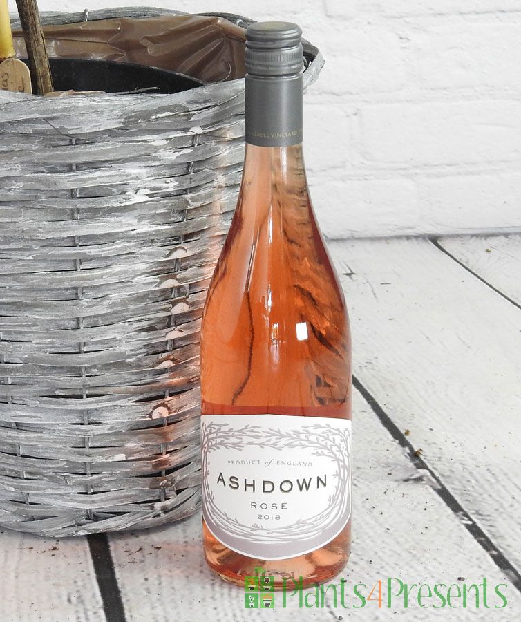 Bottle of Bluebell Vineyard Rose Wine